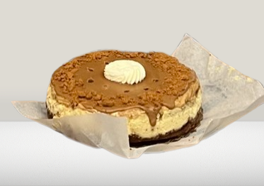 8" Biscoff Cheesecake | Always Yours Bakery Cafe